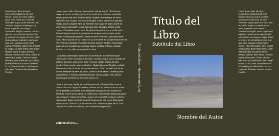 Crear una portada para mi libro | Autores Editores